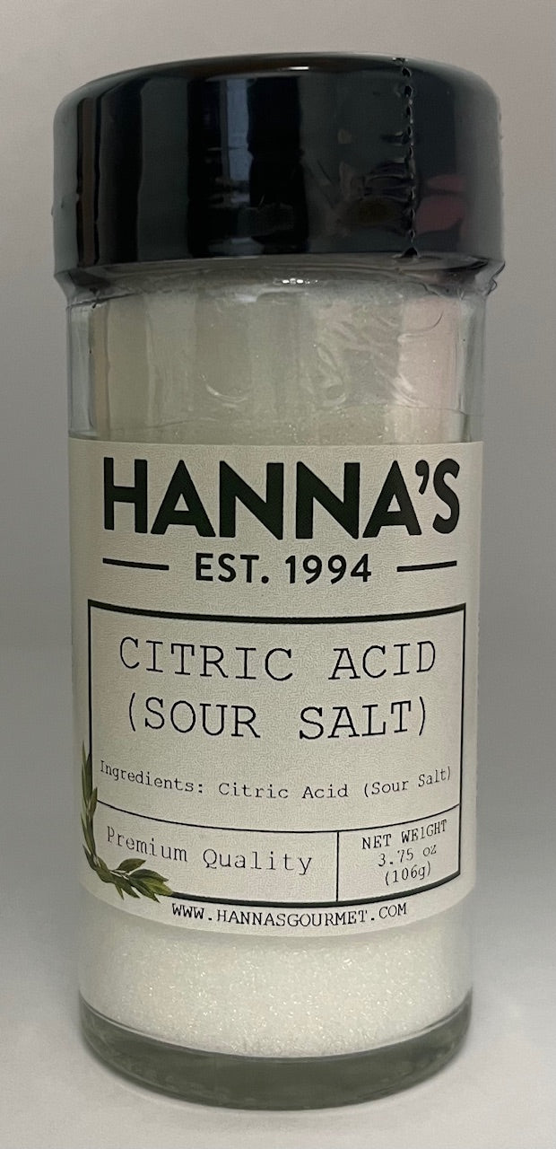 Citric Acid/ Sour Salt – Hanna's Gourmet