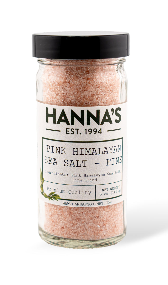 Himalayan Pink Salt Fine Grind – Hanna's Gourmet
