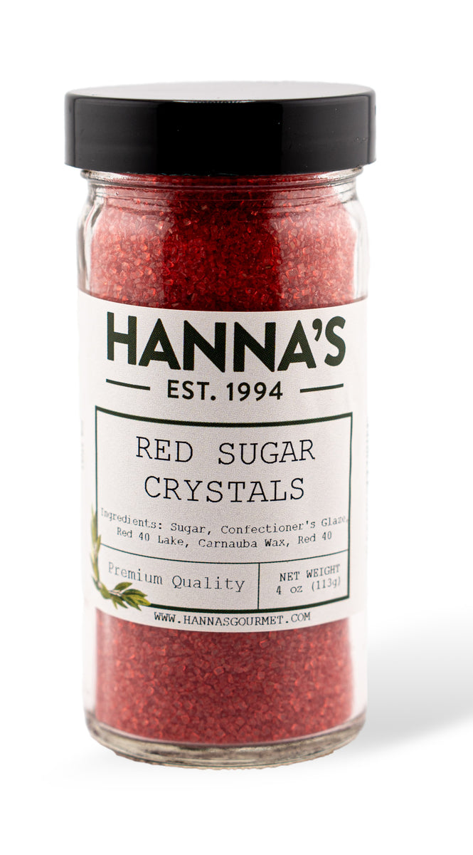 Red Sugar Crystals – Hanna's Gourmet