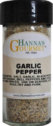 Garlic Pepper – Hanna's Gourmet